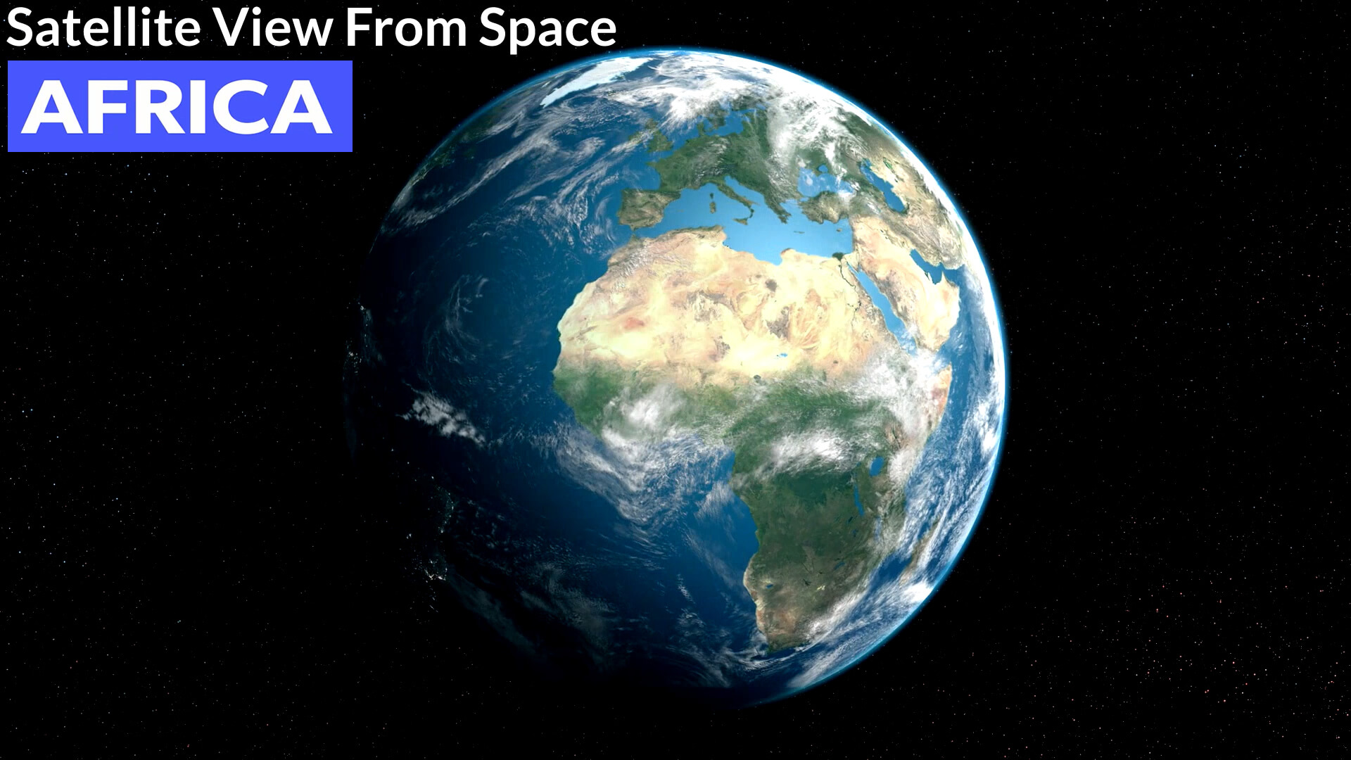 Africa from Space and African Countries Satellite View 4