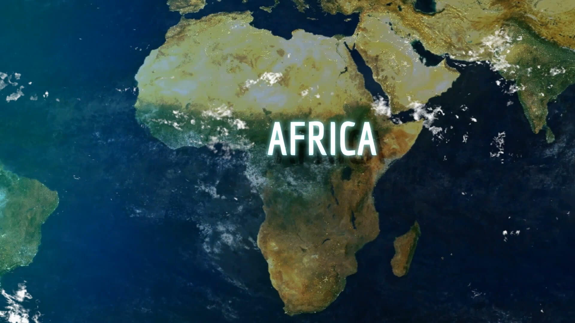 Africa from Space and African Countries Satellite View 3