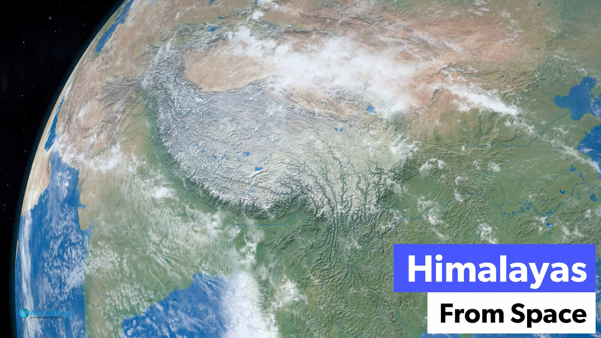 ASIA from Space and Asian Countries Satellite View 3
