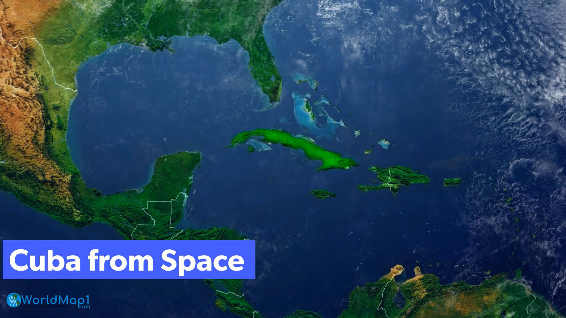 The Earth, North America and Countries View from Space 2