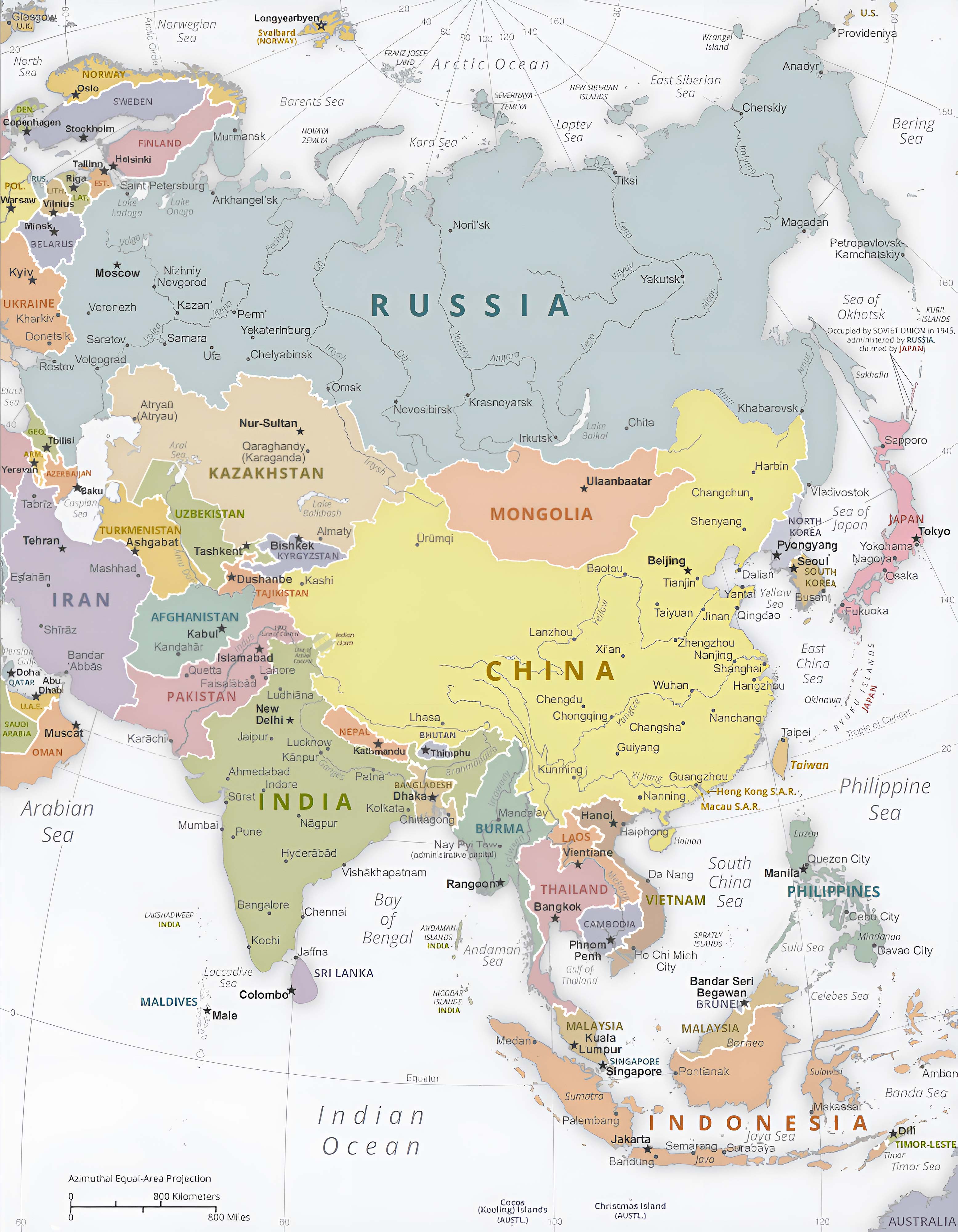 Mapping the Mysteries of Asia