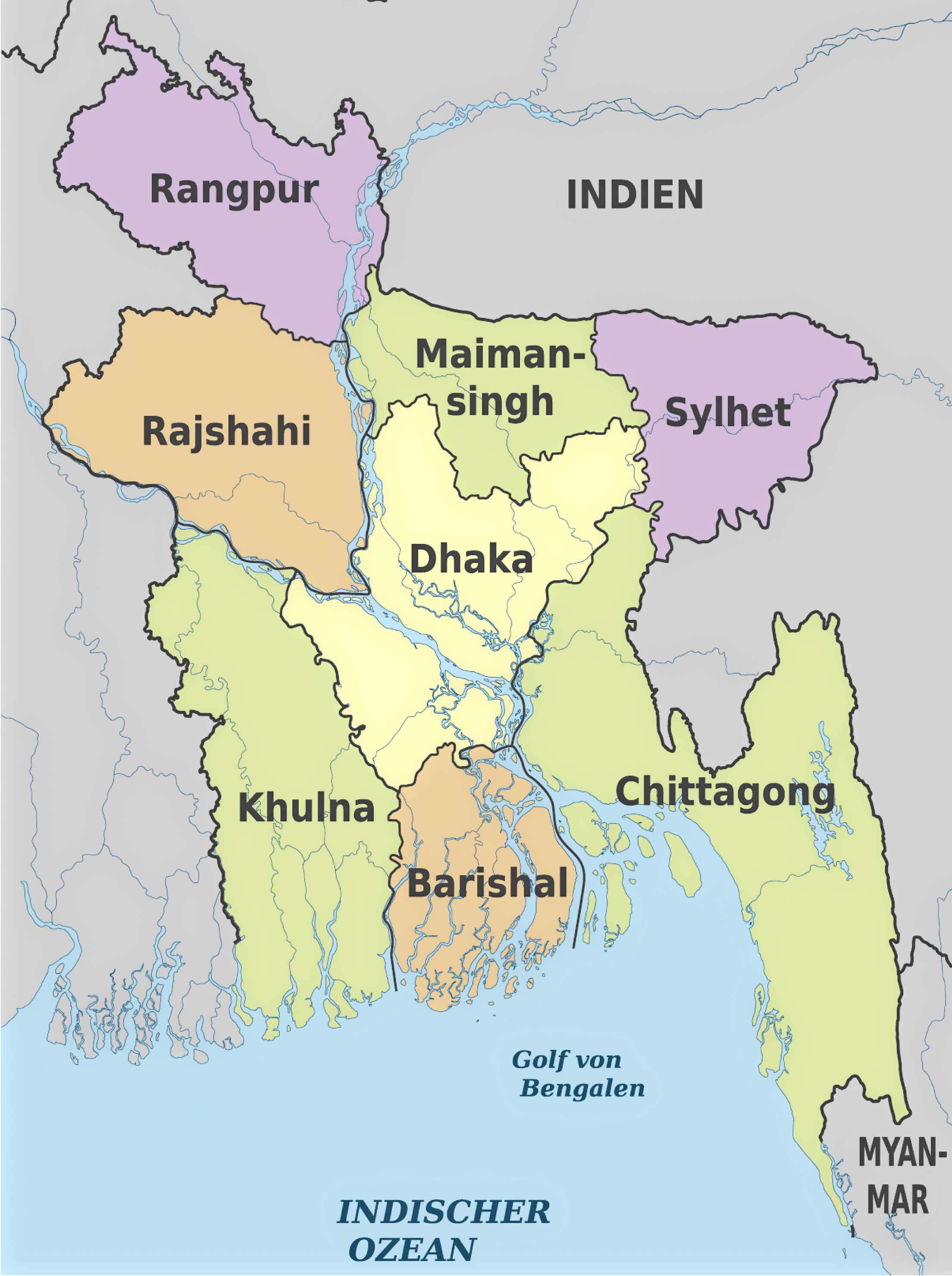 Your Ultimate Map Guide to Bangladesh