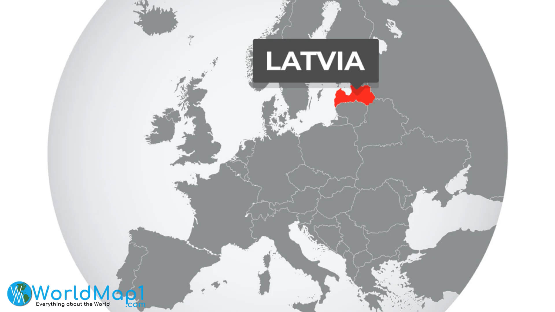 Where is Latvia in Europe, Is Latvia in NATO and EU