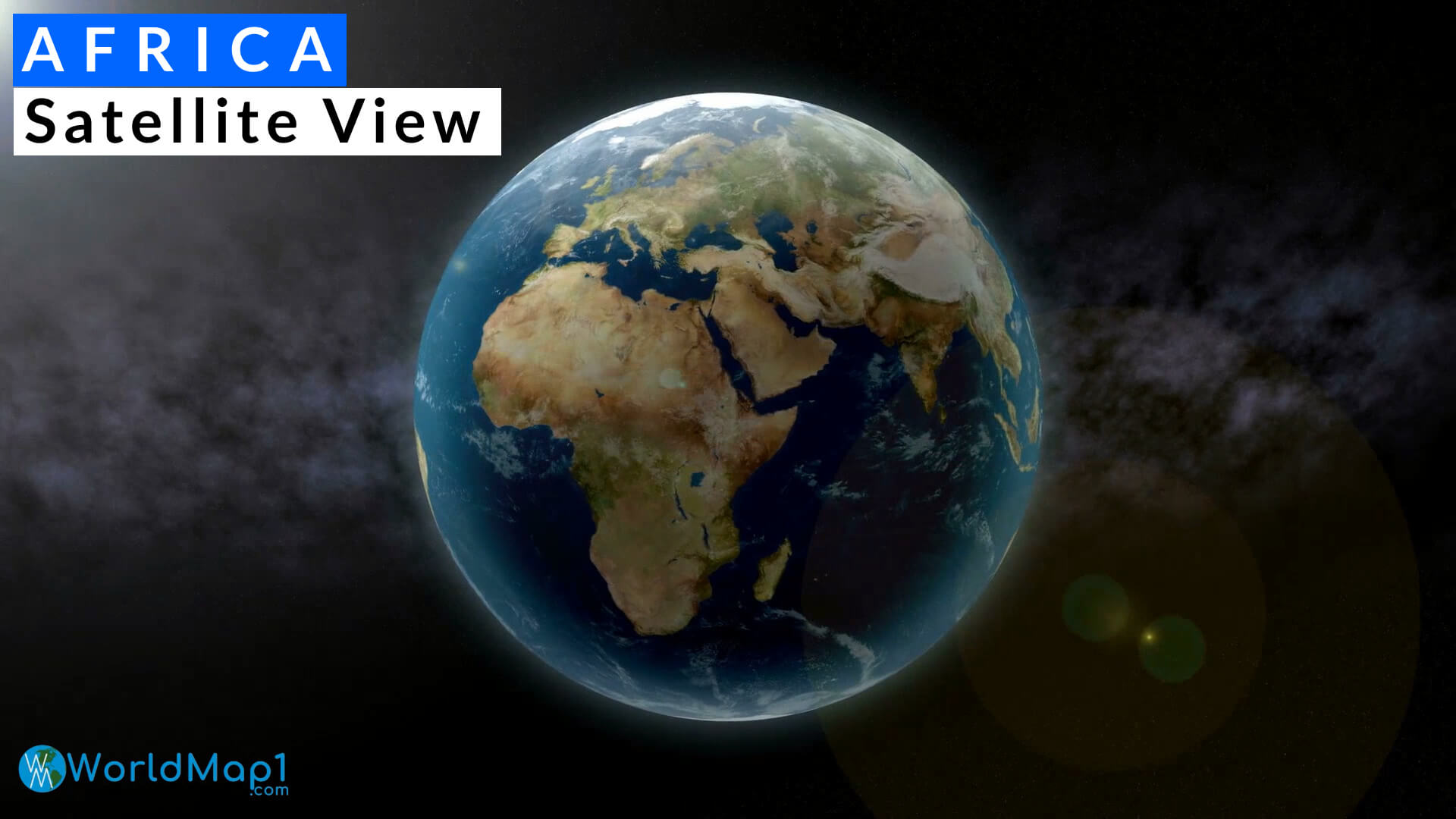 Africa Countries Maps, Satellite Images from Space 3