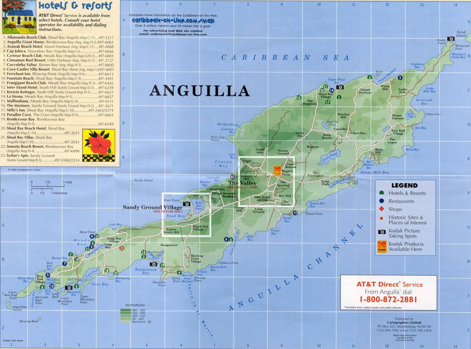 Anguilla Map