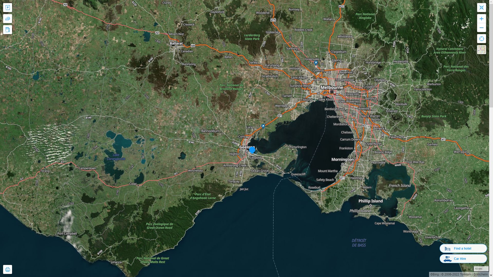 Geelong Map - Australia