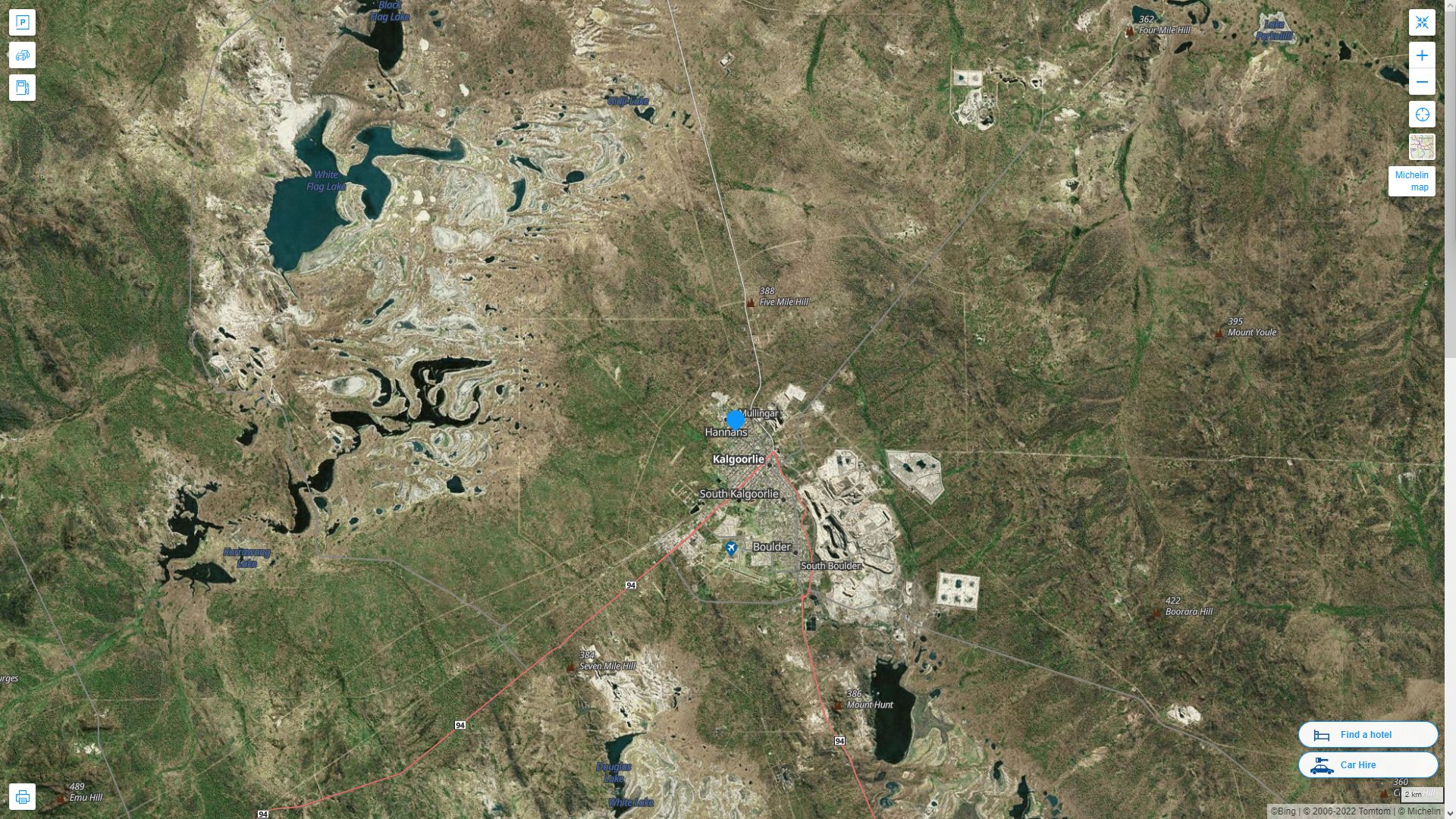 Kalgoorlie Map - Australia