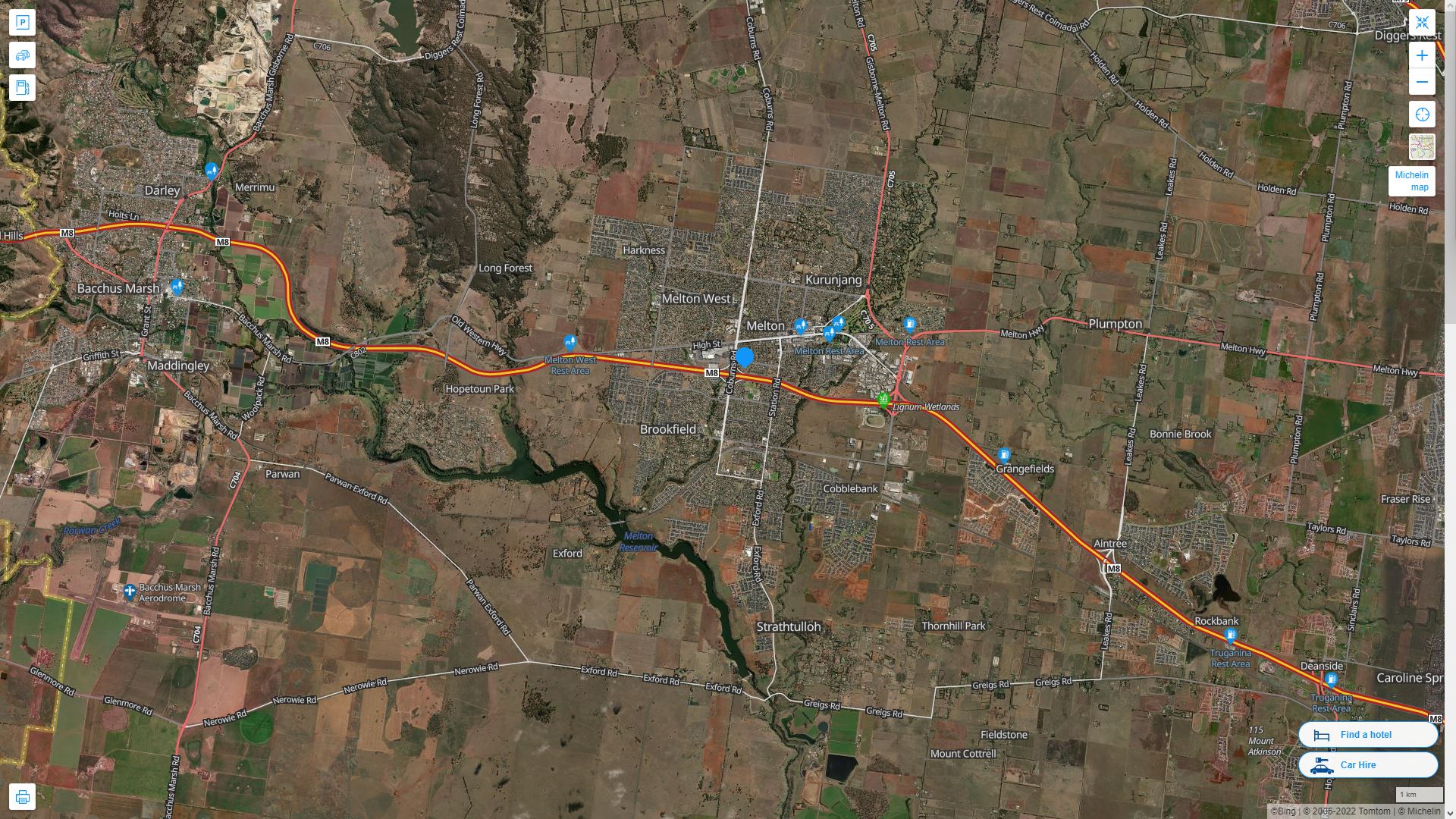 Melton Map - Australia