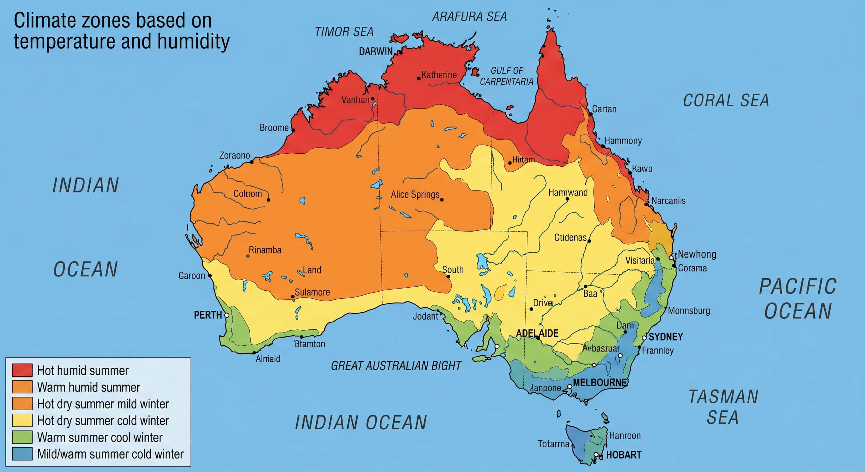 Maps of Australia