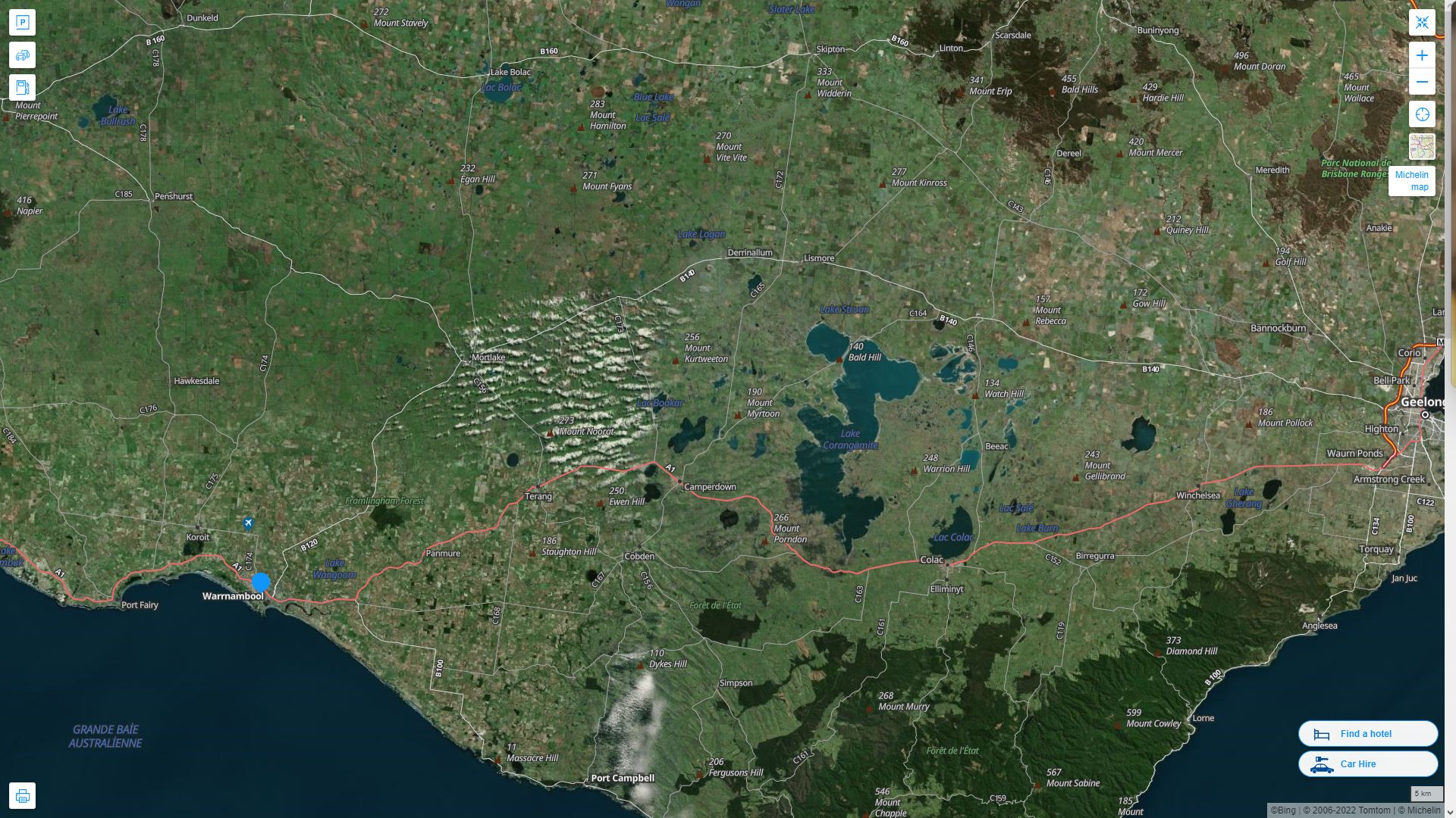 Warrnambool Map - Australia