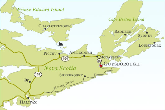 Cape Breton Map - Canada Cape Breton Map - Canada