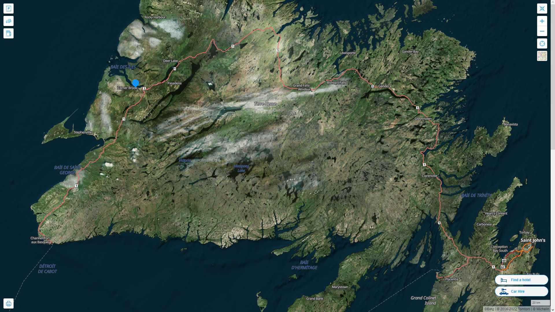Georgetown Map - Canada