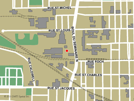 Saint Jean sur Richelieu Map