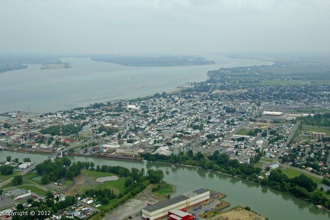 Sorel Tracy Map - Canada