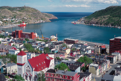 St. John's Map - Canada