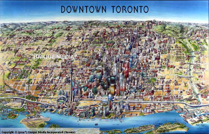 Toronto Map - Canada