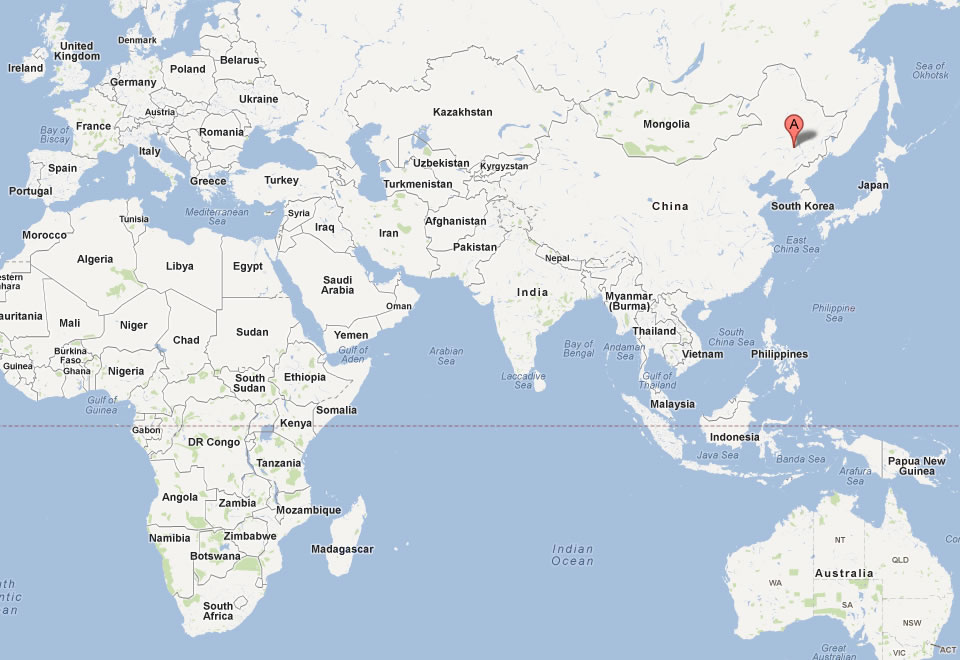 Changchun Map - China