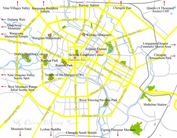 Chengdu Map