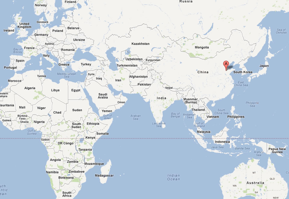 Jinan Map - China