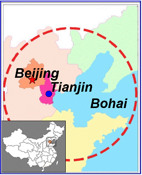 Tianjin Map - China