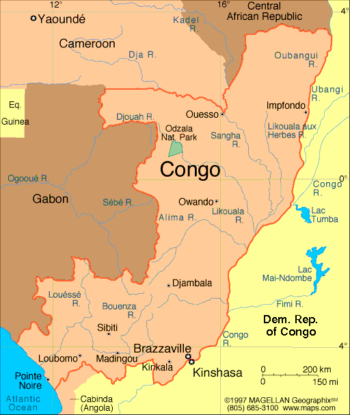 Kikwit Map - Congo