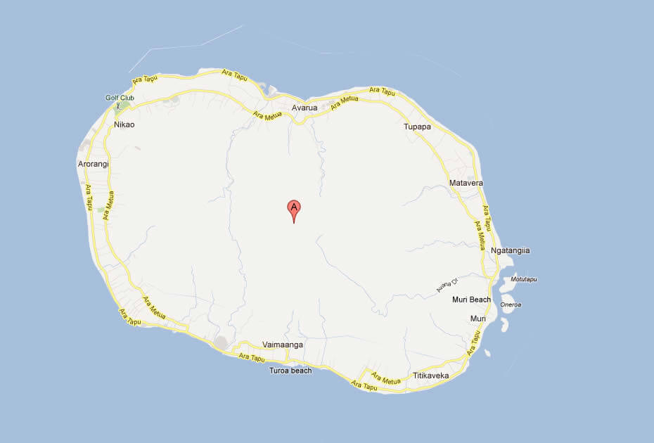 Cook Islands Map