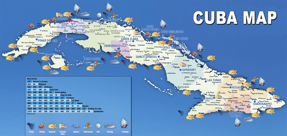 Guantanamo Map - Cuba