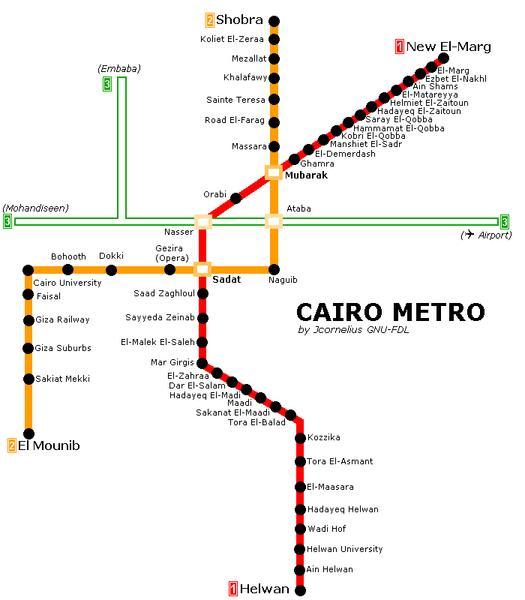 Cairo Map - Egypt