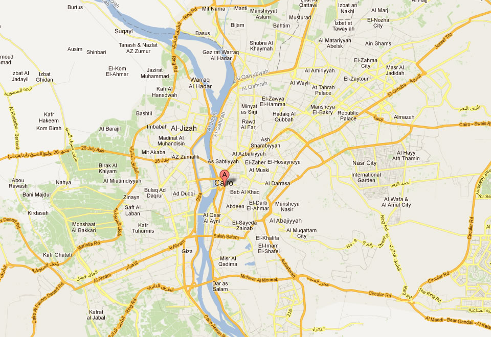 Cairo Map - Egypt