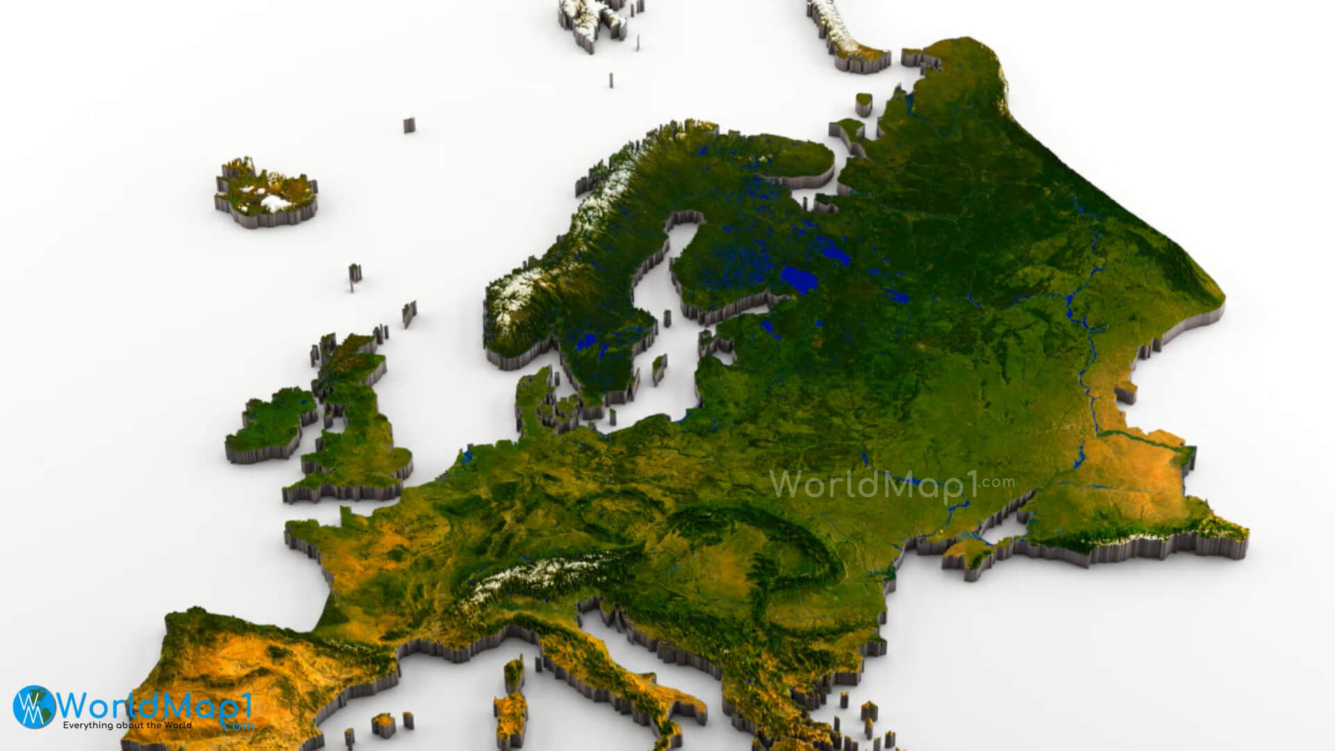 Europe Maps and Countries Map 5