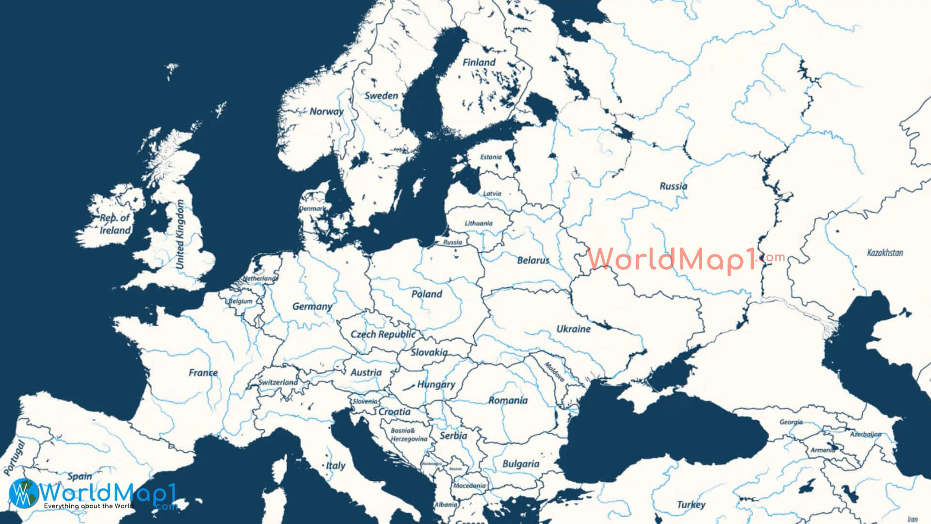 Europe Maps and Countries Map 2