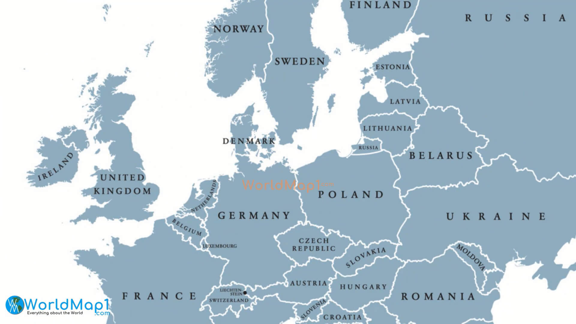 Europe Maps and Countries Map 5