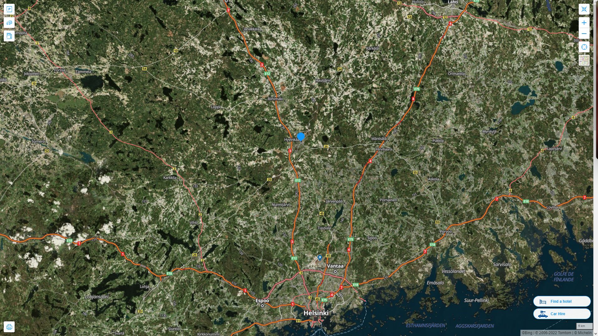 Hyvinkaa Map - Finland