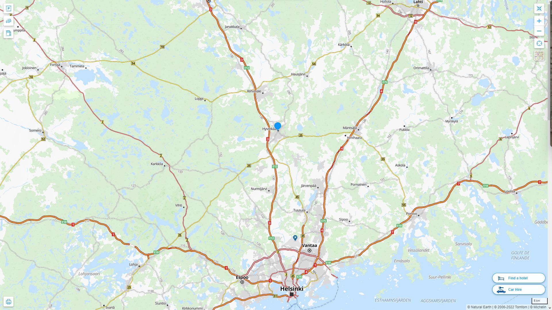 Hyvinkaa Map - Finland