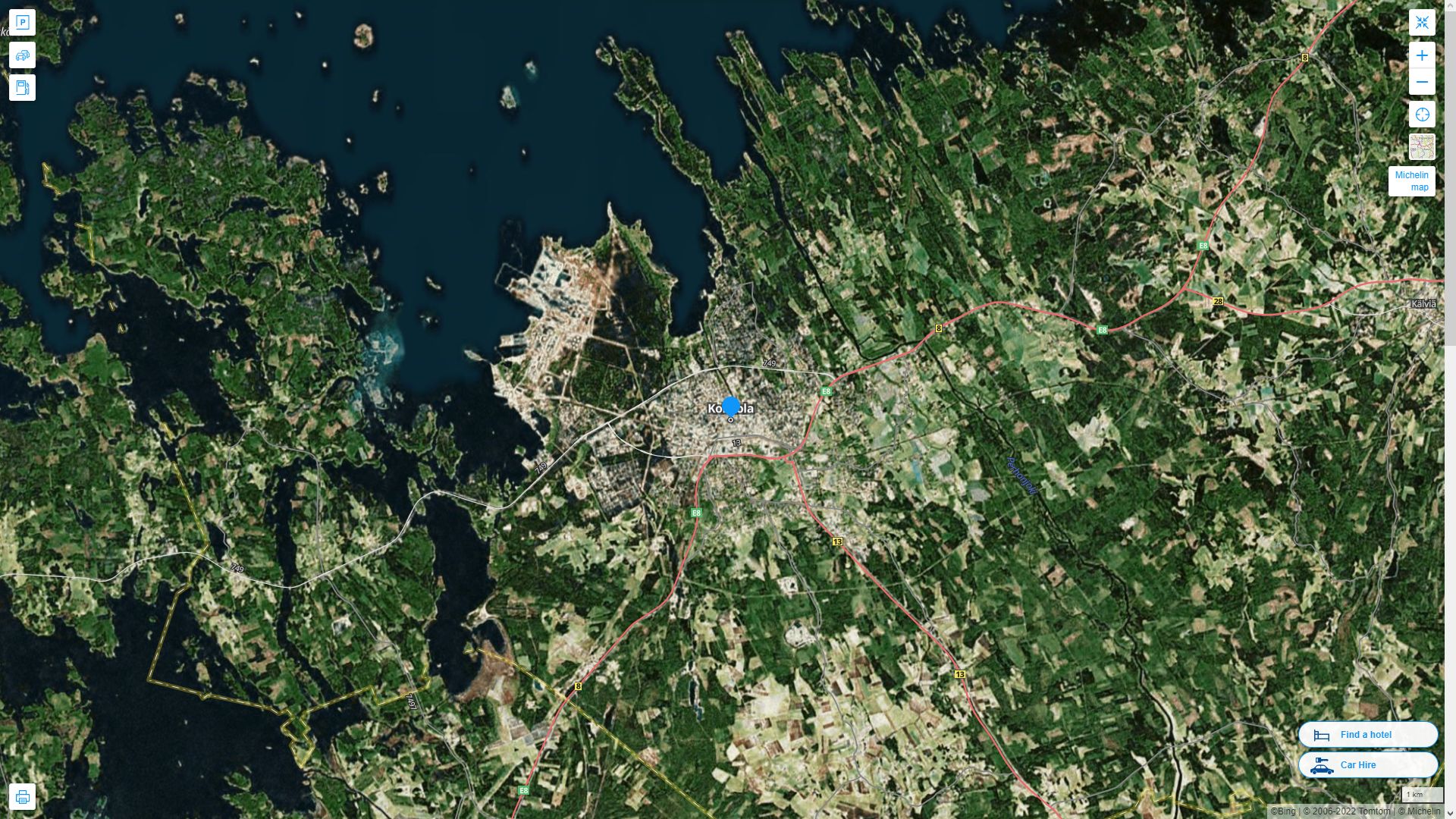 Kokkola Map - Finland