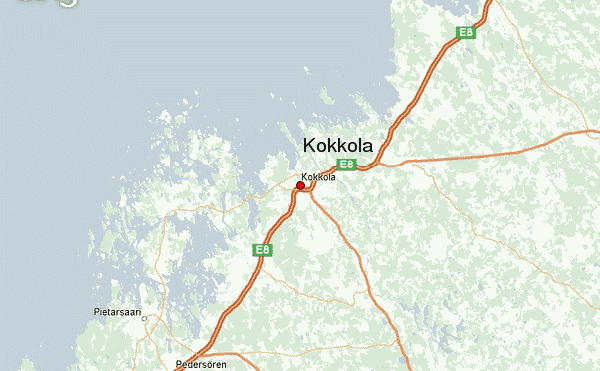 Kokkola Map - Finland