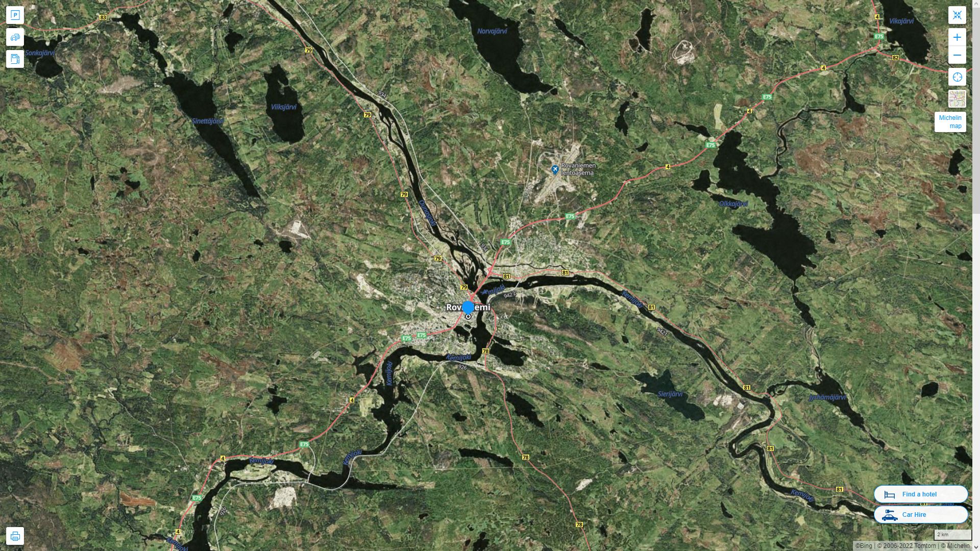Rovaniemi Map - Finland