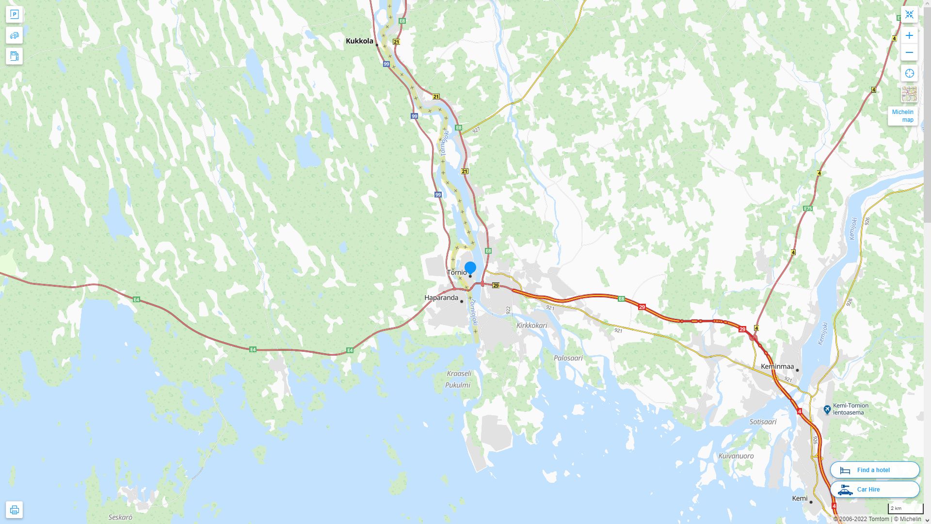 Tornio Map - Finland
