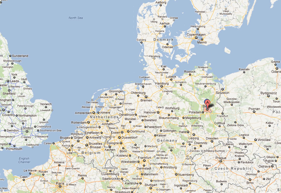 Berlin Map - Germany