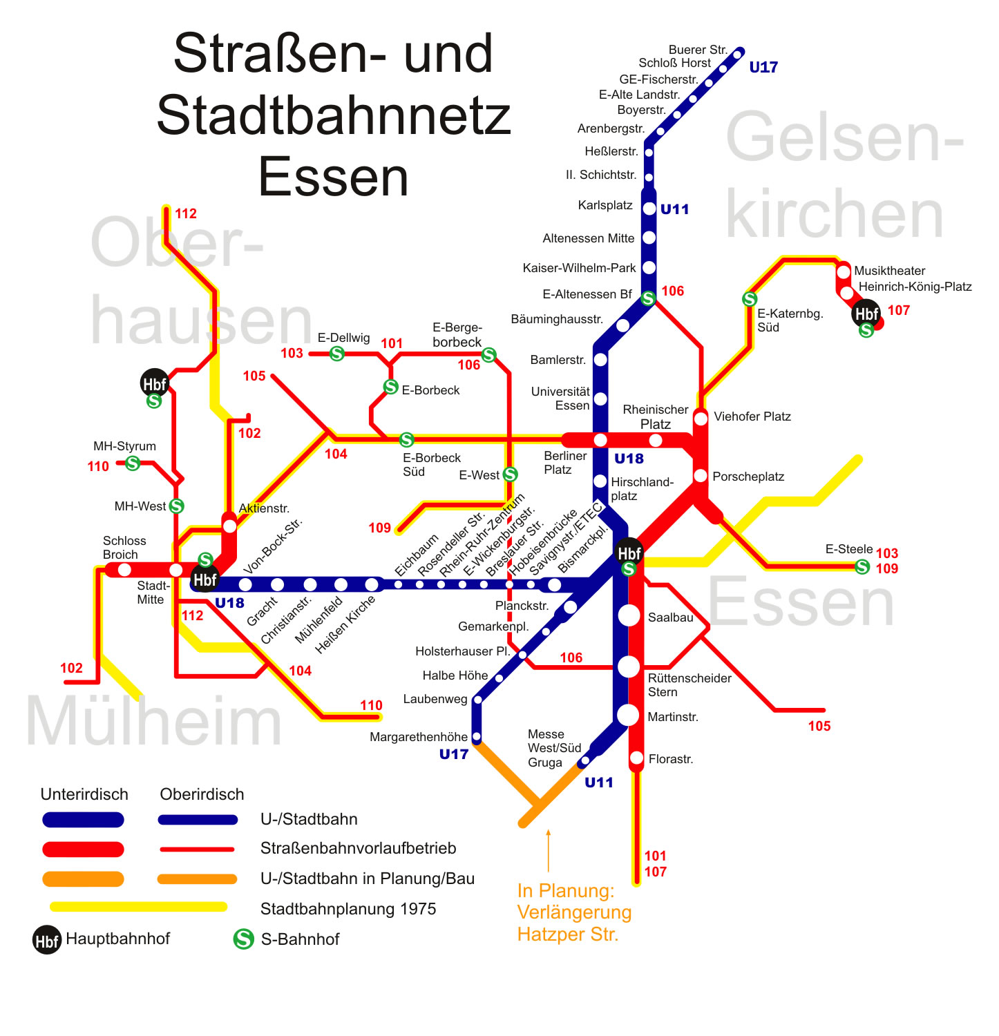 Essen Map - Germany