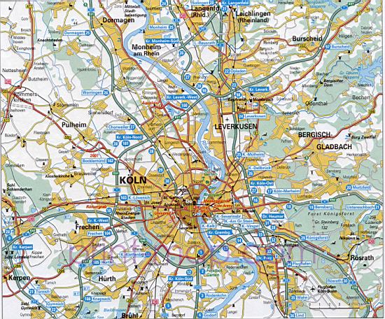 Koln Map