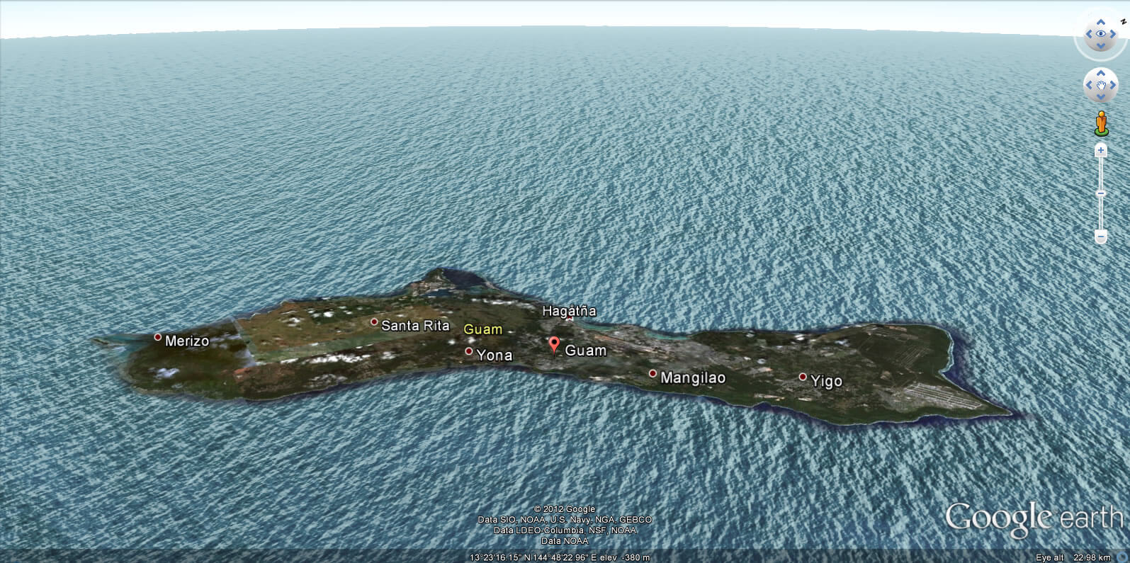 Guam Map - Guam