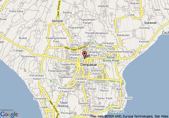 Denpasar Map - Indonesia Denpasar Map - Indonesia