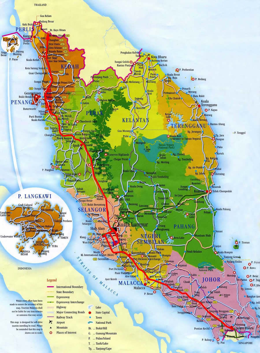 Sandakan Map - Malaysia