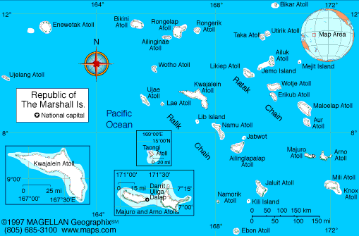 Marshall Islands Map - Marshall Islands