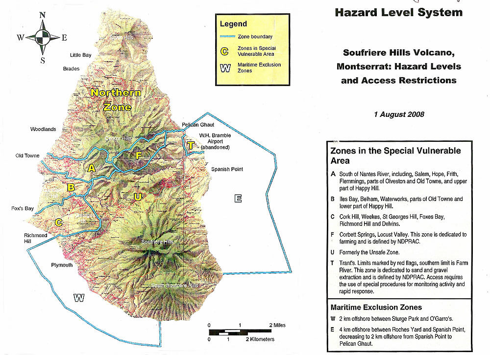 Montserrat Map - Montserrat