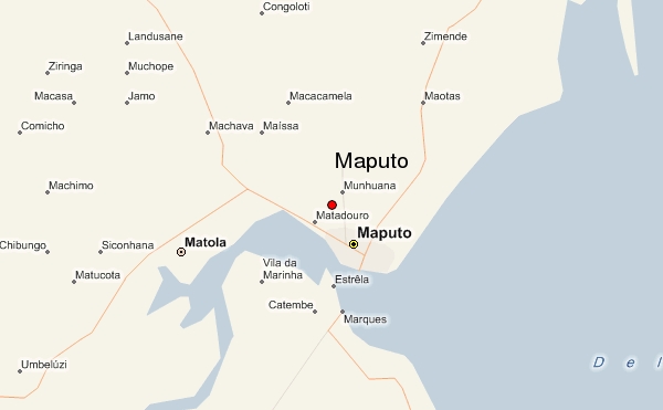 Maputo Map