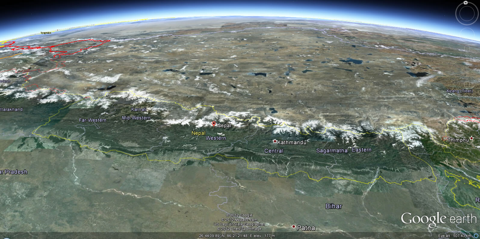 Nepal Map