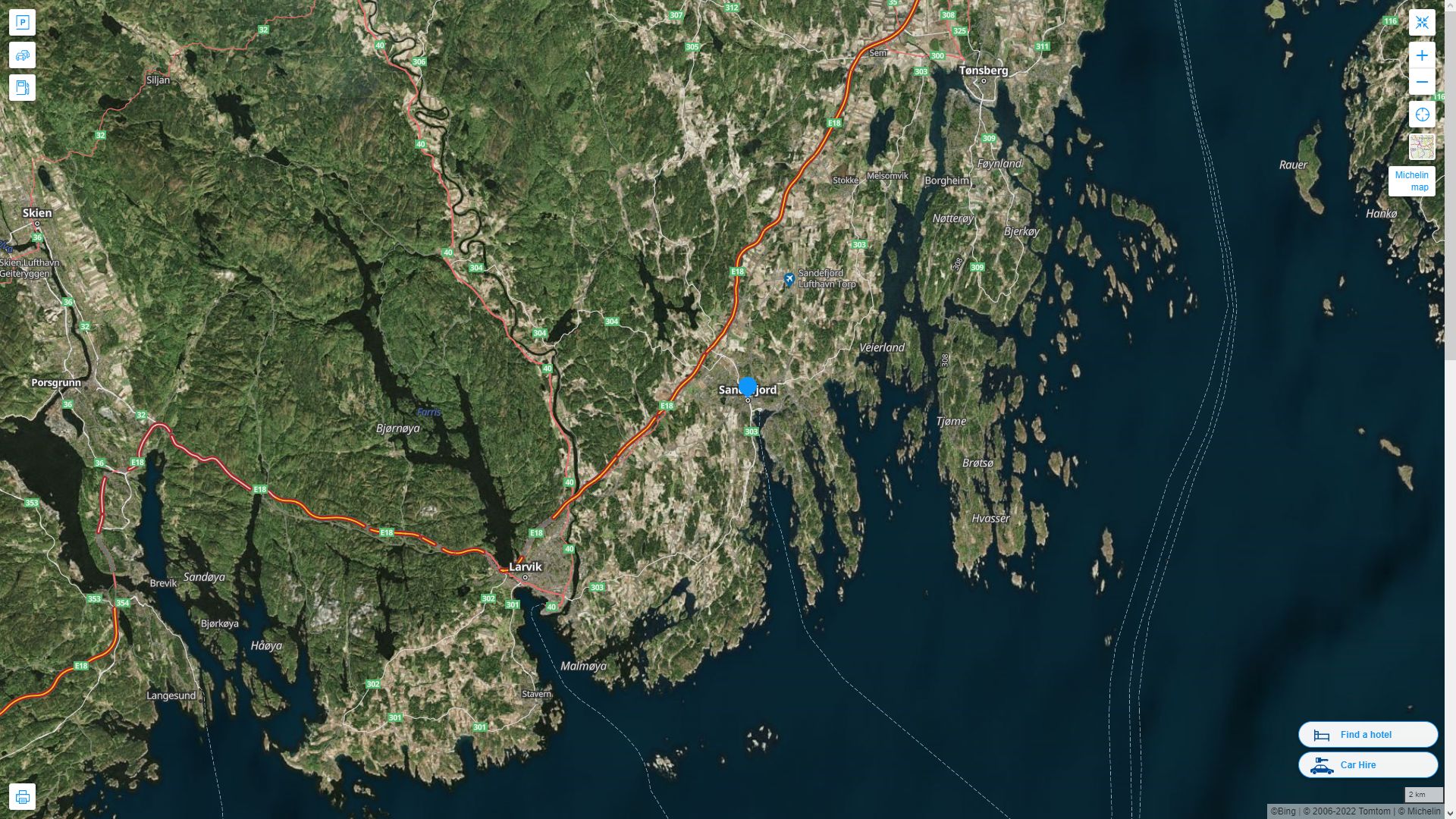 Sandefjord Map - Norway