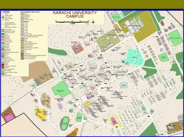 Karachi Map - Pakistan